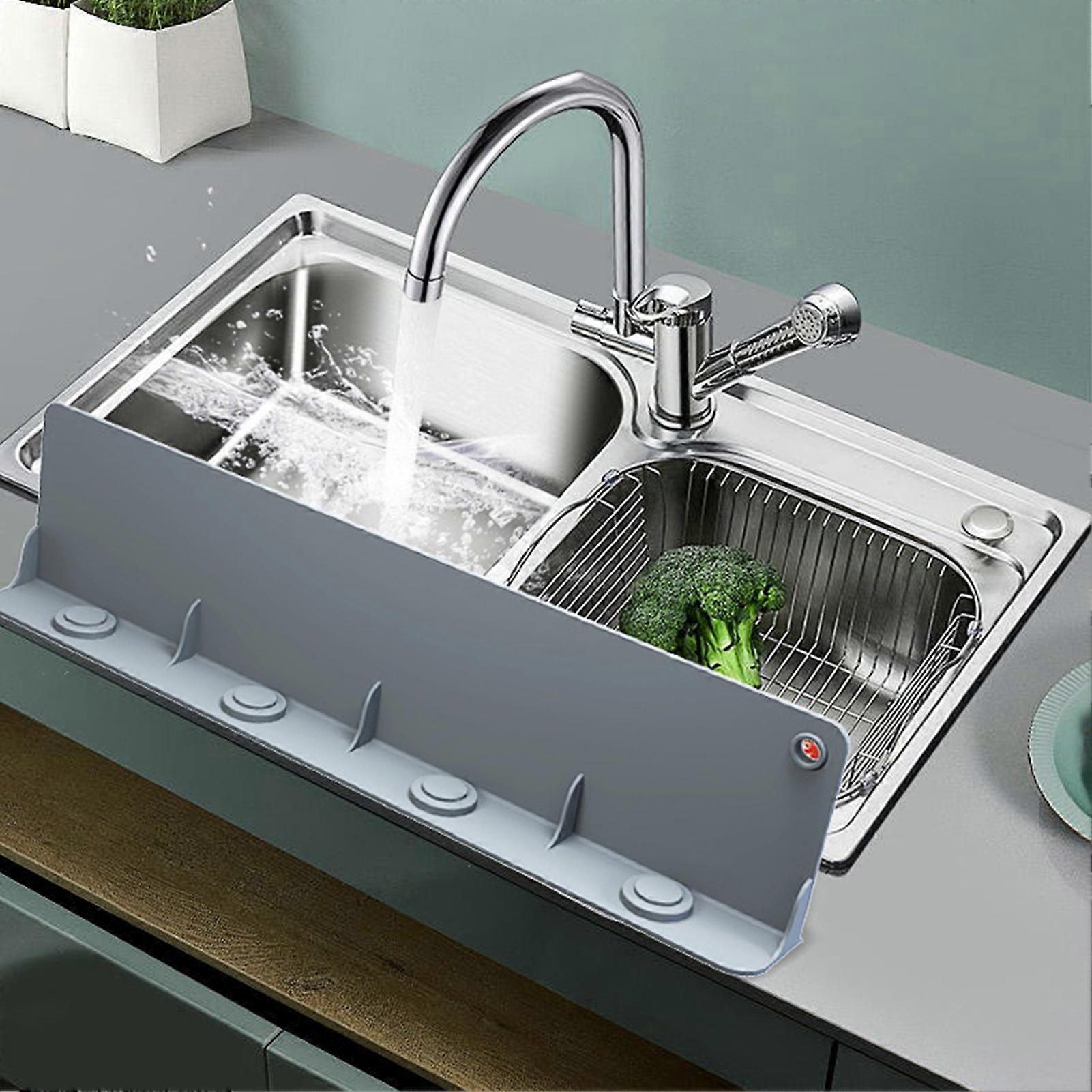 Sink Splash Guard Pressure Adsorption Slope Design Soft Suction Cup ...