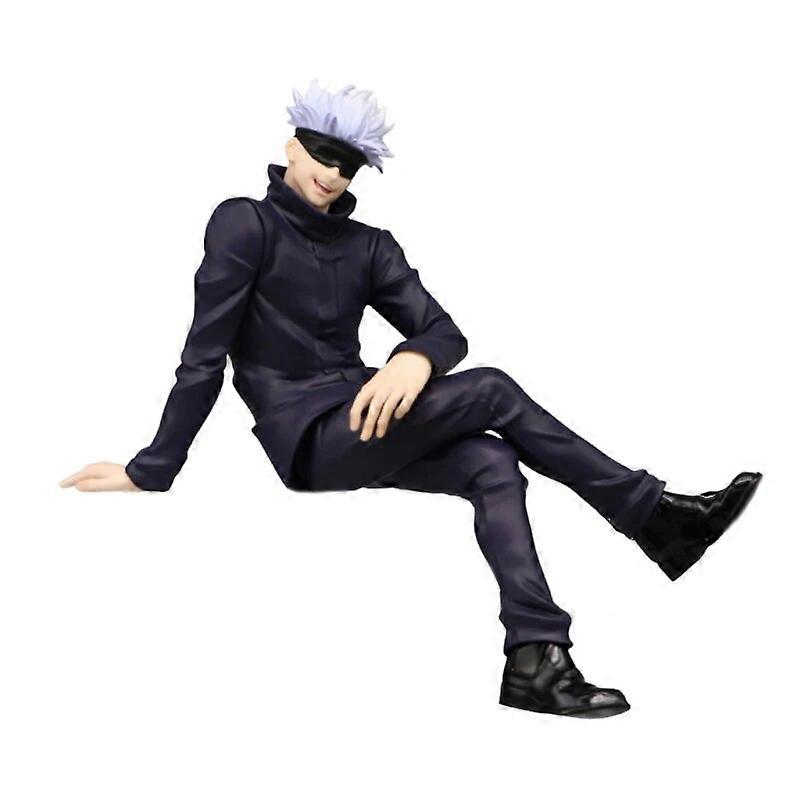 Anime Jujutsu Kaisen Figurine Satoru Gojo Action Figures Cartoon Kids ...
