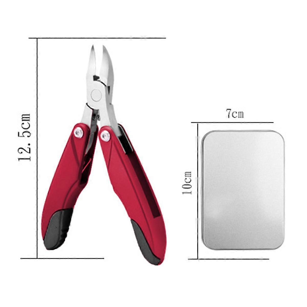 Nail Clipper, Stainless Steel Multifunction Foldable Olecranon Toenails ...