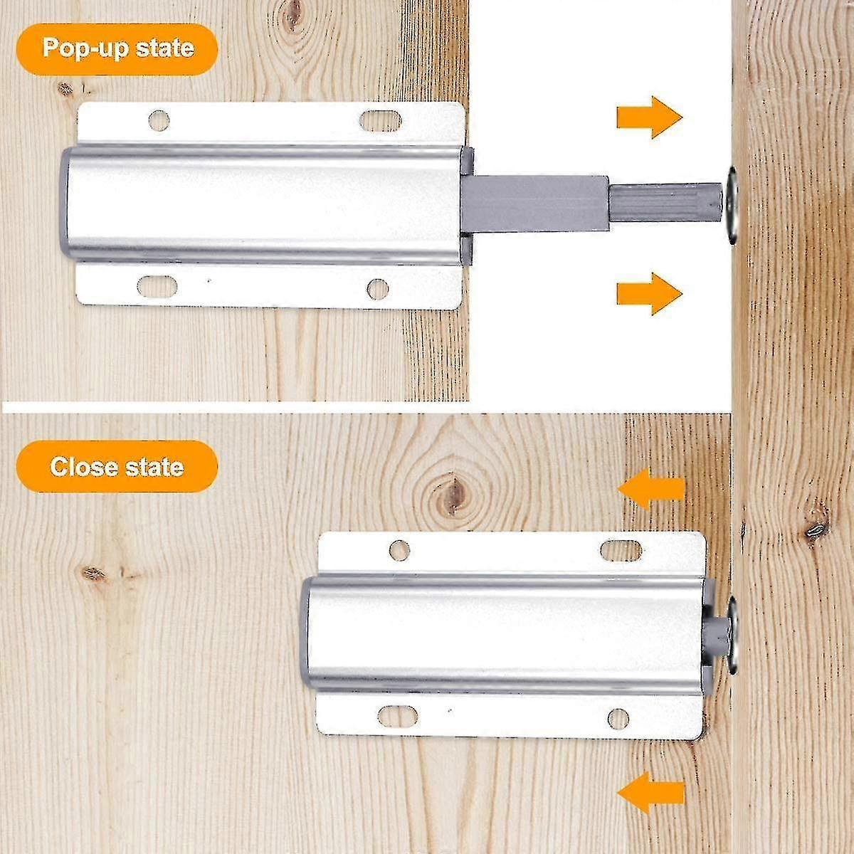 Opener Push To Open Door Magnetic Lock Drawers Push Cushion, 2 Pieces ...