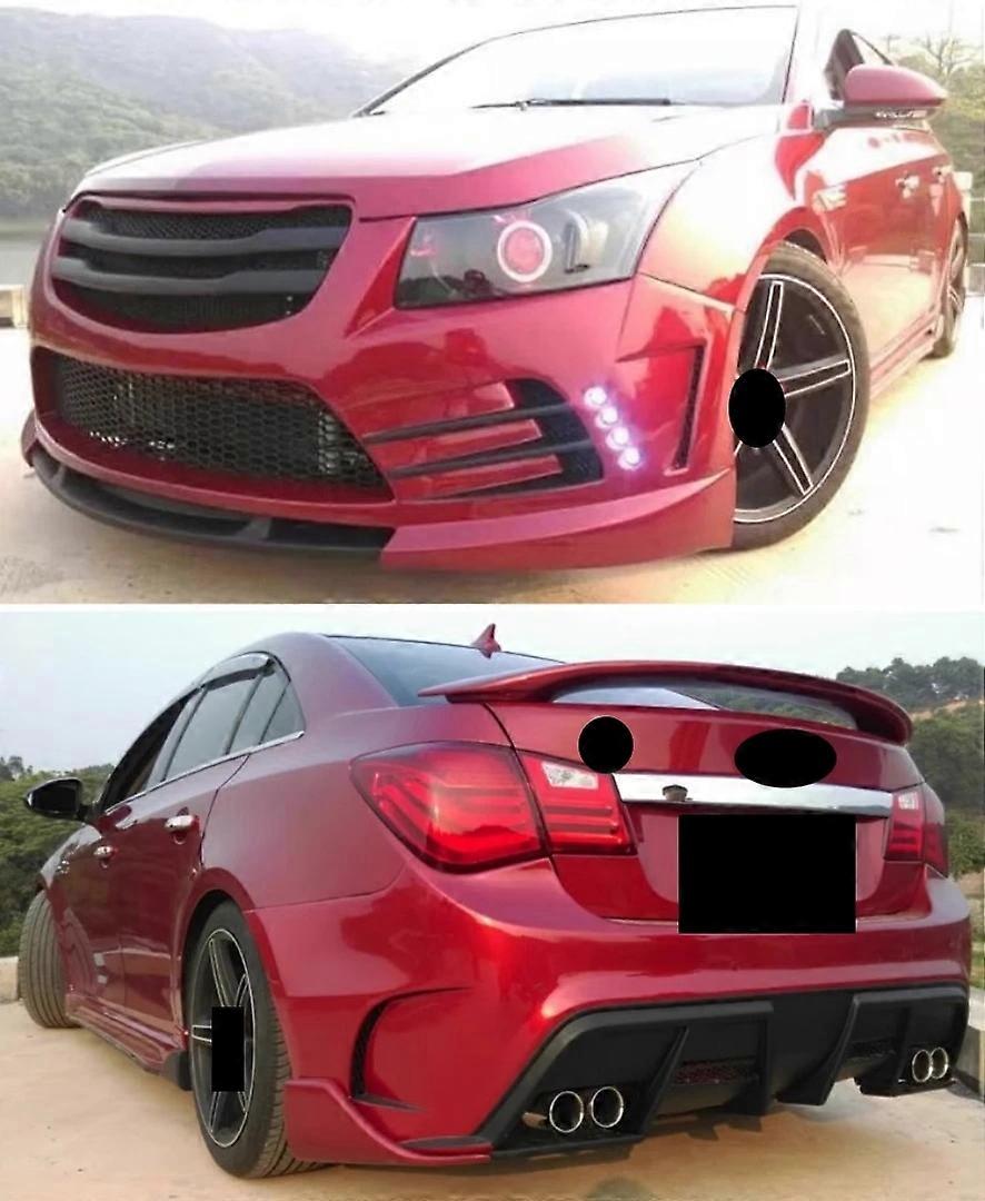 Body Kit Front Rear Bumper Side Skirt for Chevrolet Cruze 2009 2010 ...