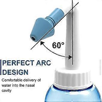 Nasal Wash Bottle Neti Pot Sinus Rinse Bottle Nose Cleaner Nasal ...
