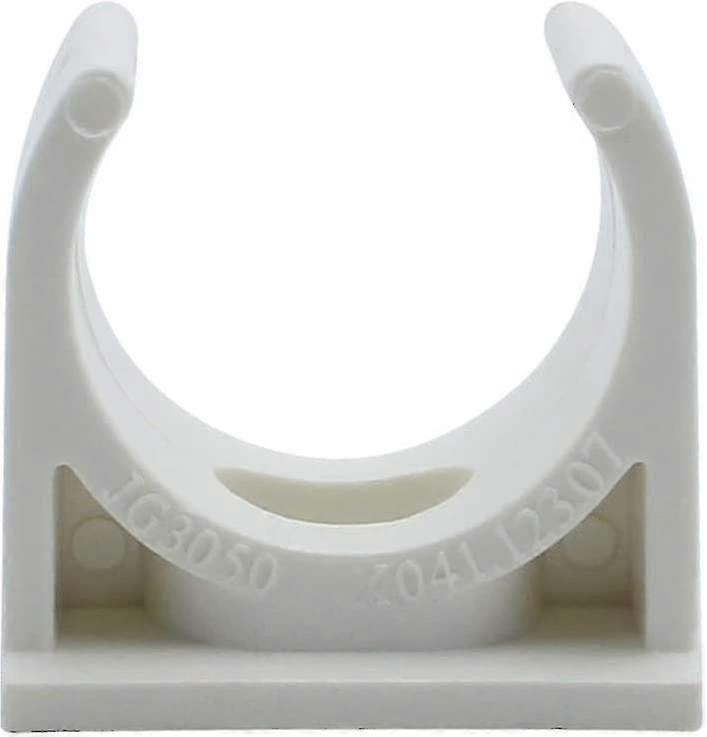 20mm Pvc Water Pipe Clamps Clips Hose Clamps Universal Single Pipe Clip ...