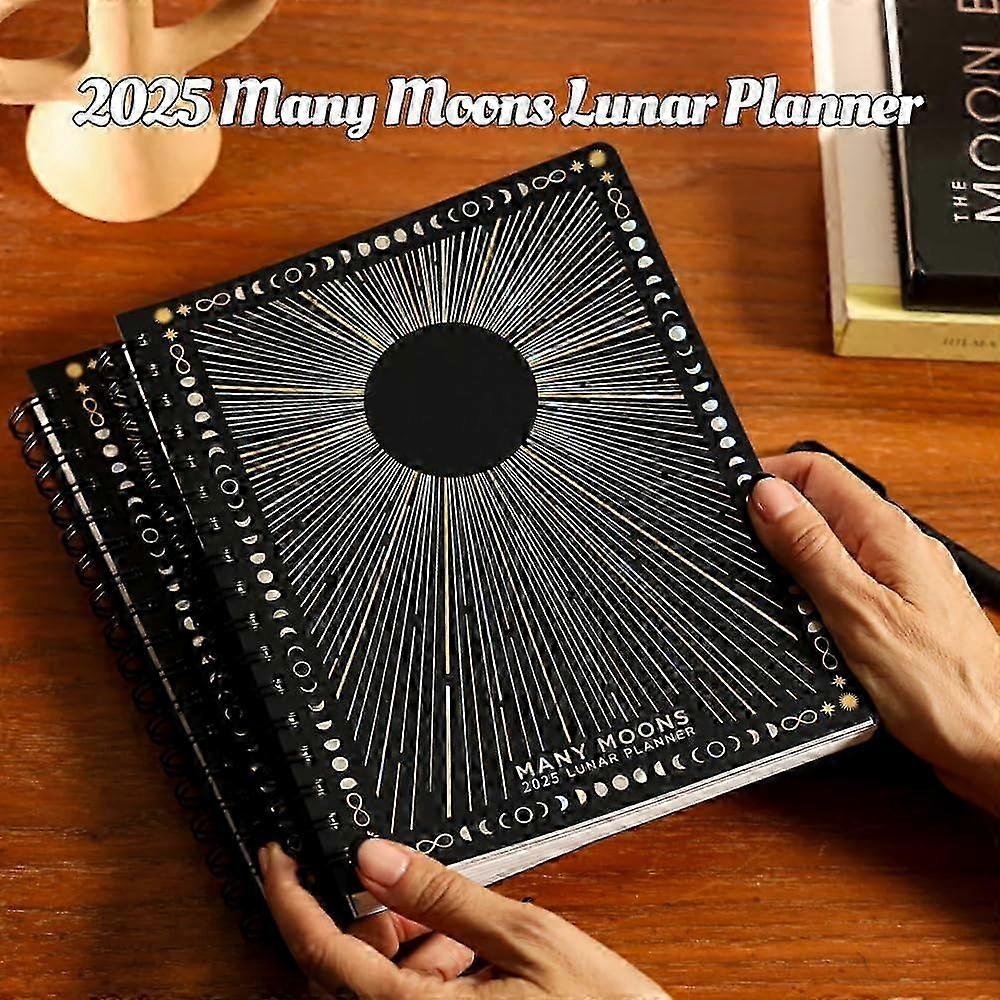 2025 Many Moons Lunar Planner, Magical Lunar Planner 2025, 2025 Planner ...