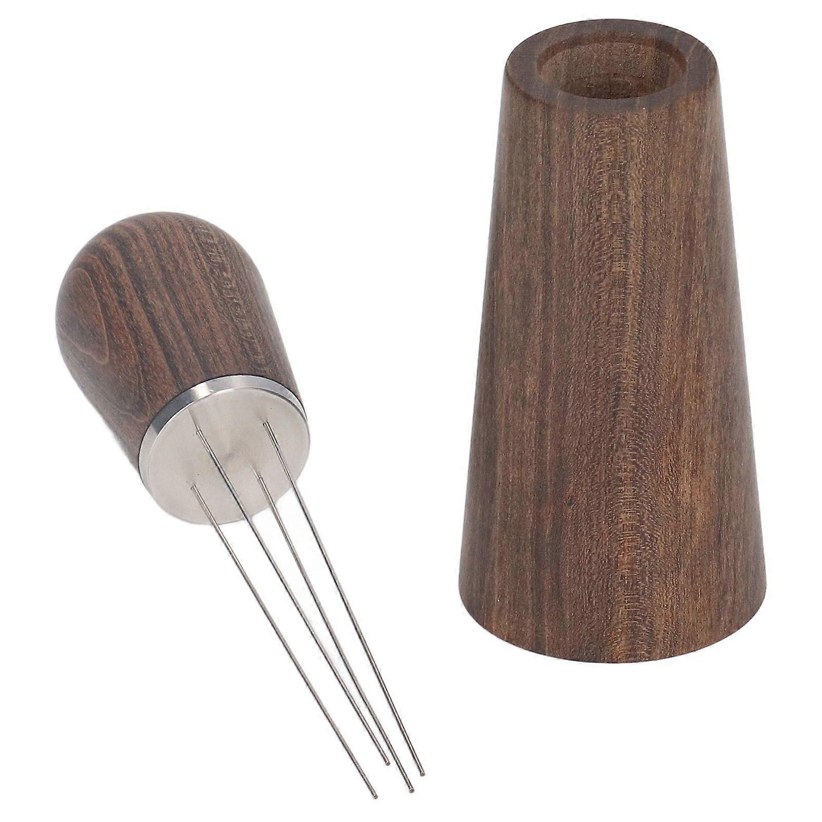 Coffee Powder Stirring Tool Black Rosewood 304 Stainless Steel Coffee ...