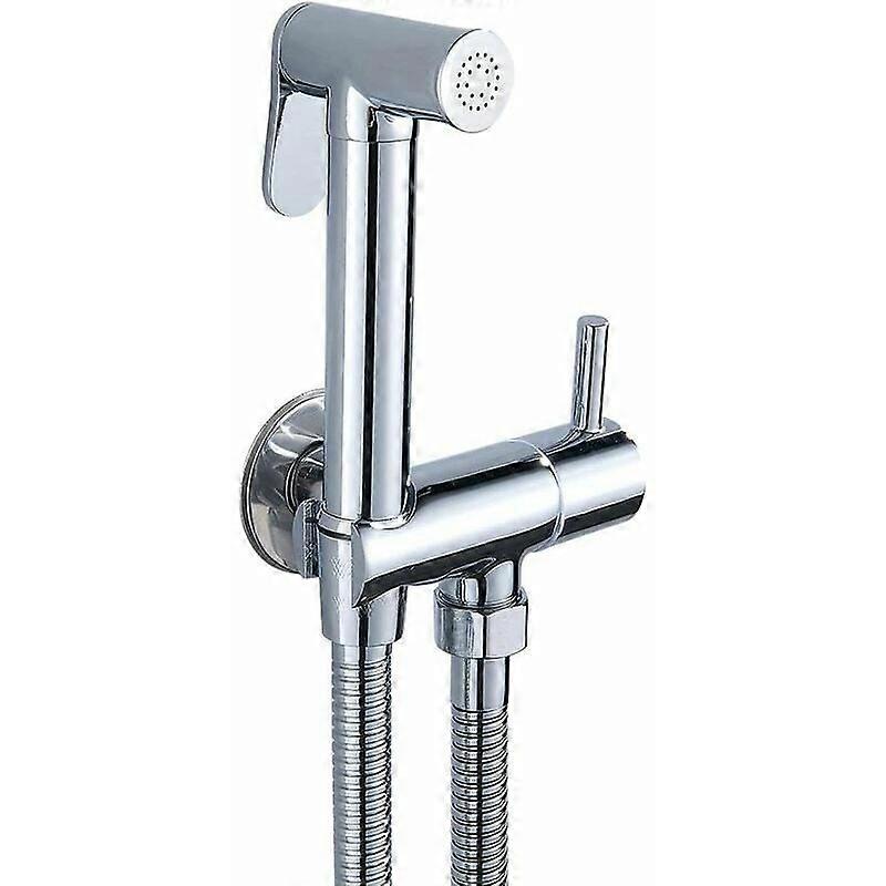 Toilet Shower Mixer Kit, Thermostatic Hand Shower in Chrome Anti-Scald ...
