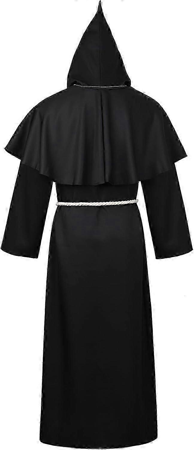 Monk Robe Priest Costume Friar Robe Medieval Costume Priest Halloween ...