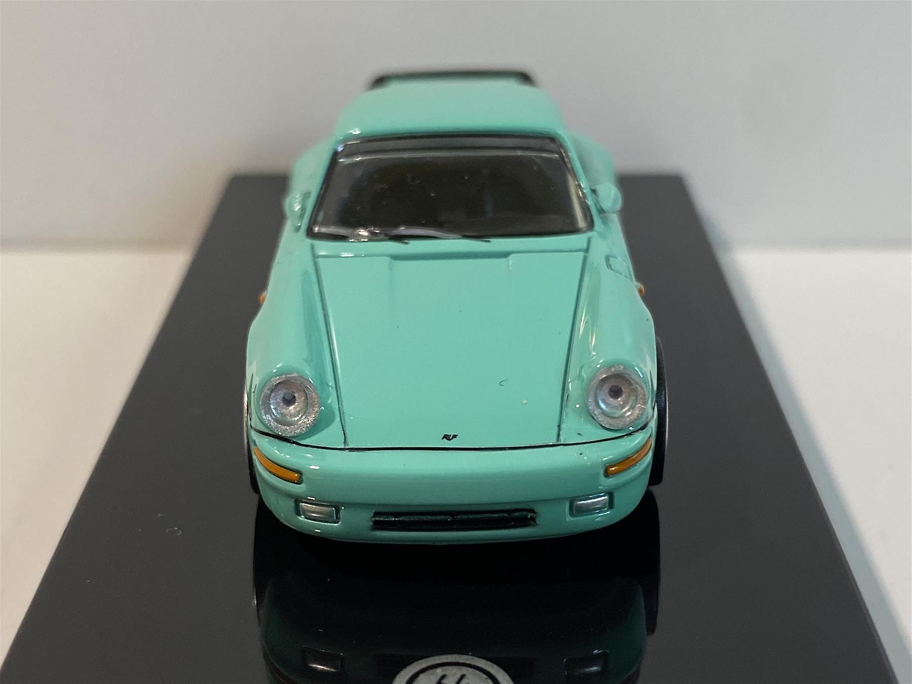 Porsche RUF CTR Yellowbird 1987 Mint Green 1:64 Scale Paragon 55293L ...