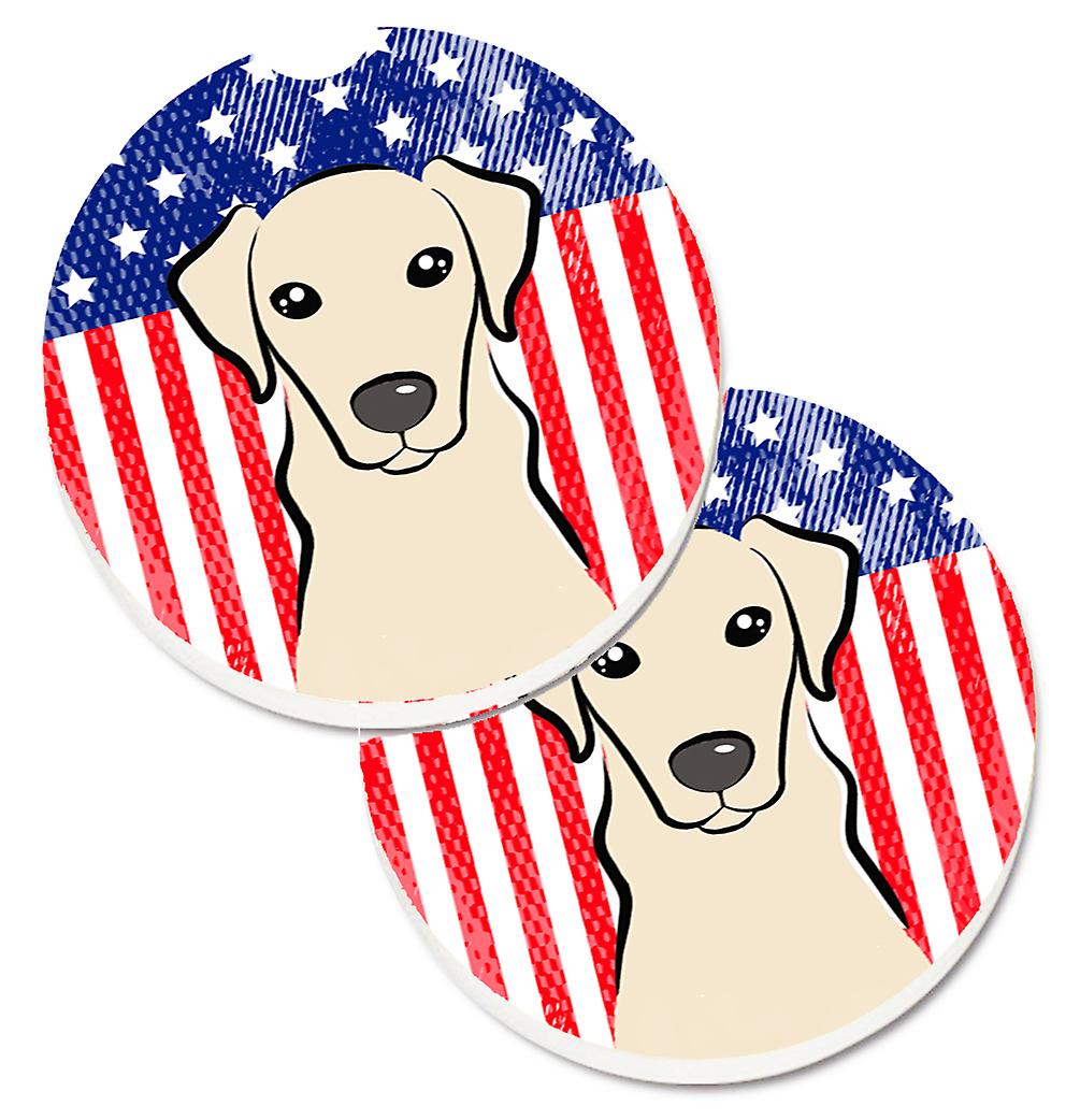 american-flag-and-yellow-labrador-set-of-2-cup-holder-car-coasters