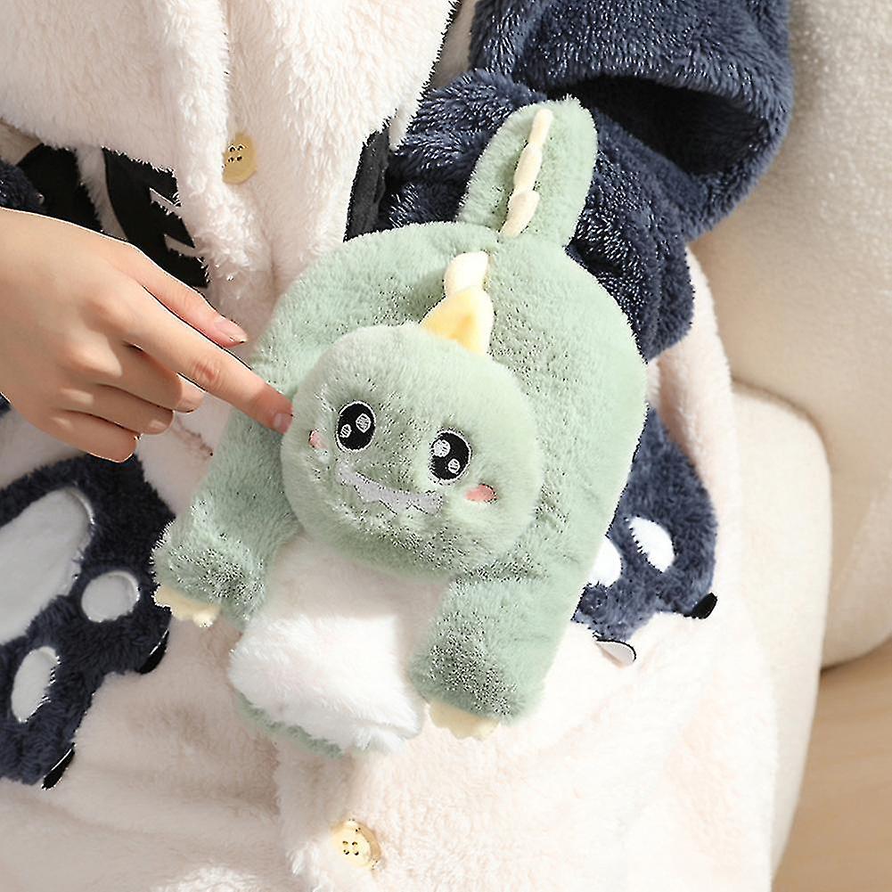 500ml Cute Hot Water Bottle Long-term Heat Pvc Hot Water Bag Bed Bottle ...