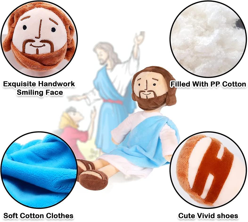 13inch Jesus Plush Toy My Friend Jesus Stuffed Doll Christ Religious ...