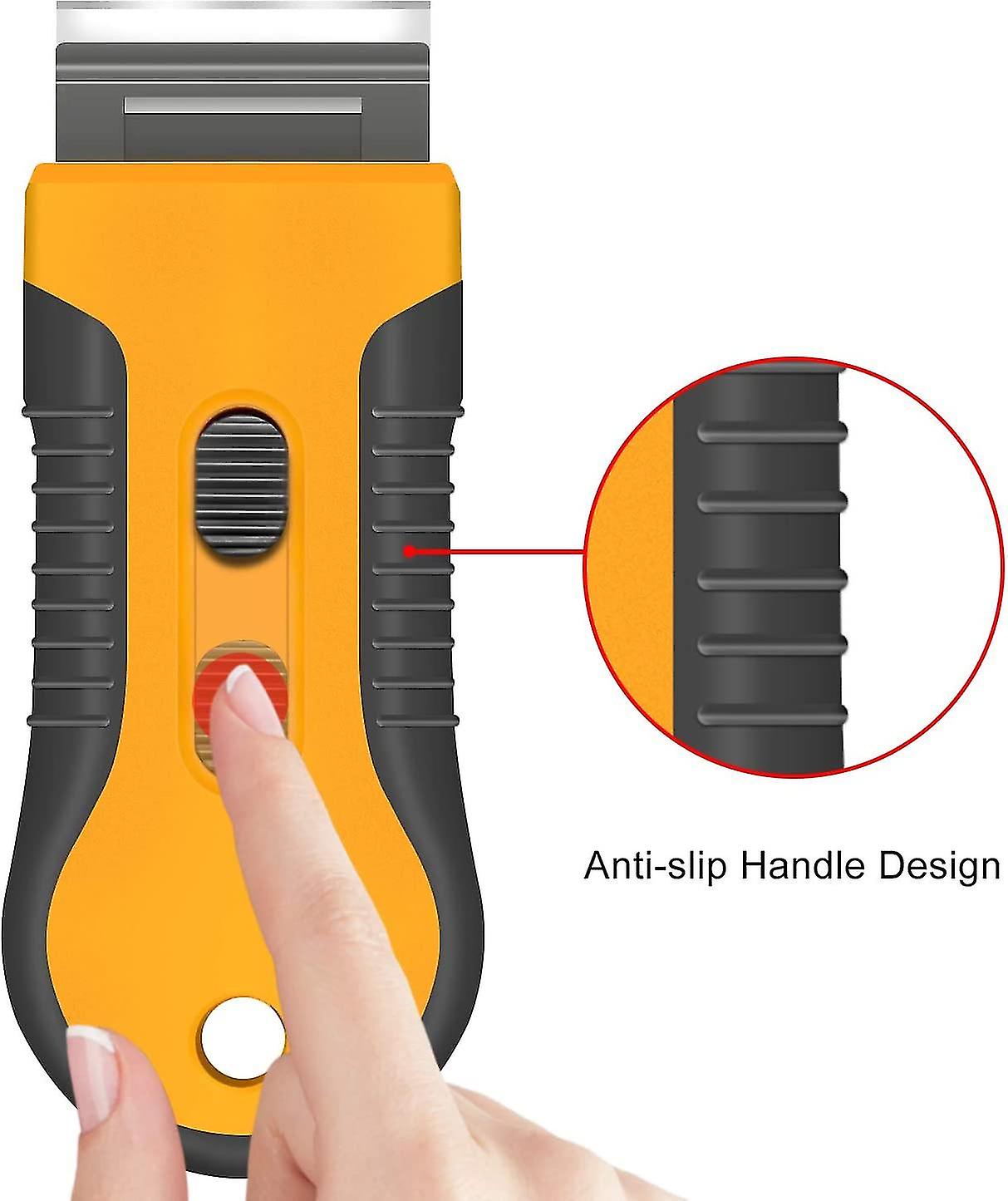 Ceramic Hob Scraper With Blade Box, Premium Ceramic Hob Scraper With 10 ...