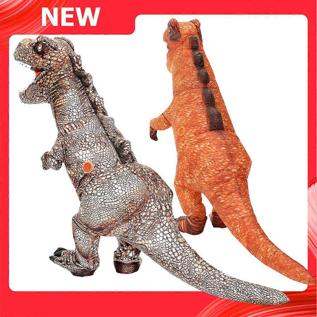 Purim Carnival Adult Inflatable Dinosaur Costume T-rex Cosplay Party ...