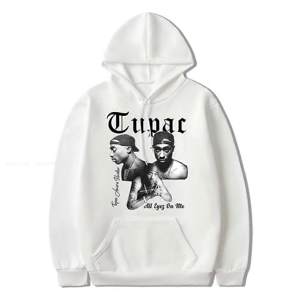 rapper 2D Tupac hooded sweatshirt fashionable streetwear Dalian hip-hop ...