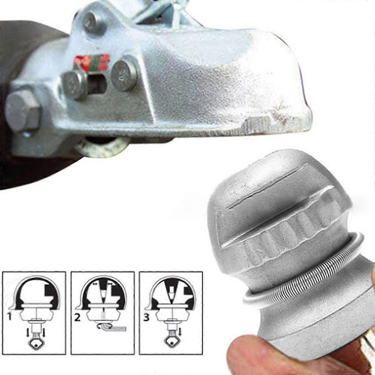 Trailer Caravan Lock Universal Trailer Hitch Lock Coupling Trailer Ball ...