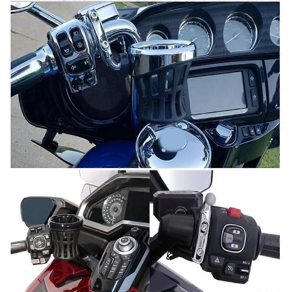 Motorcycle Handlebar Drink Cup Holder for GL1800 Goldwing for Softail ...