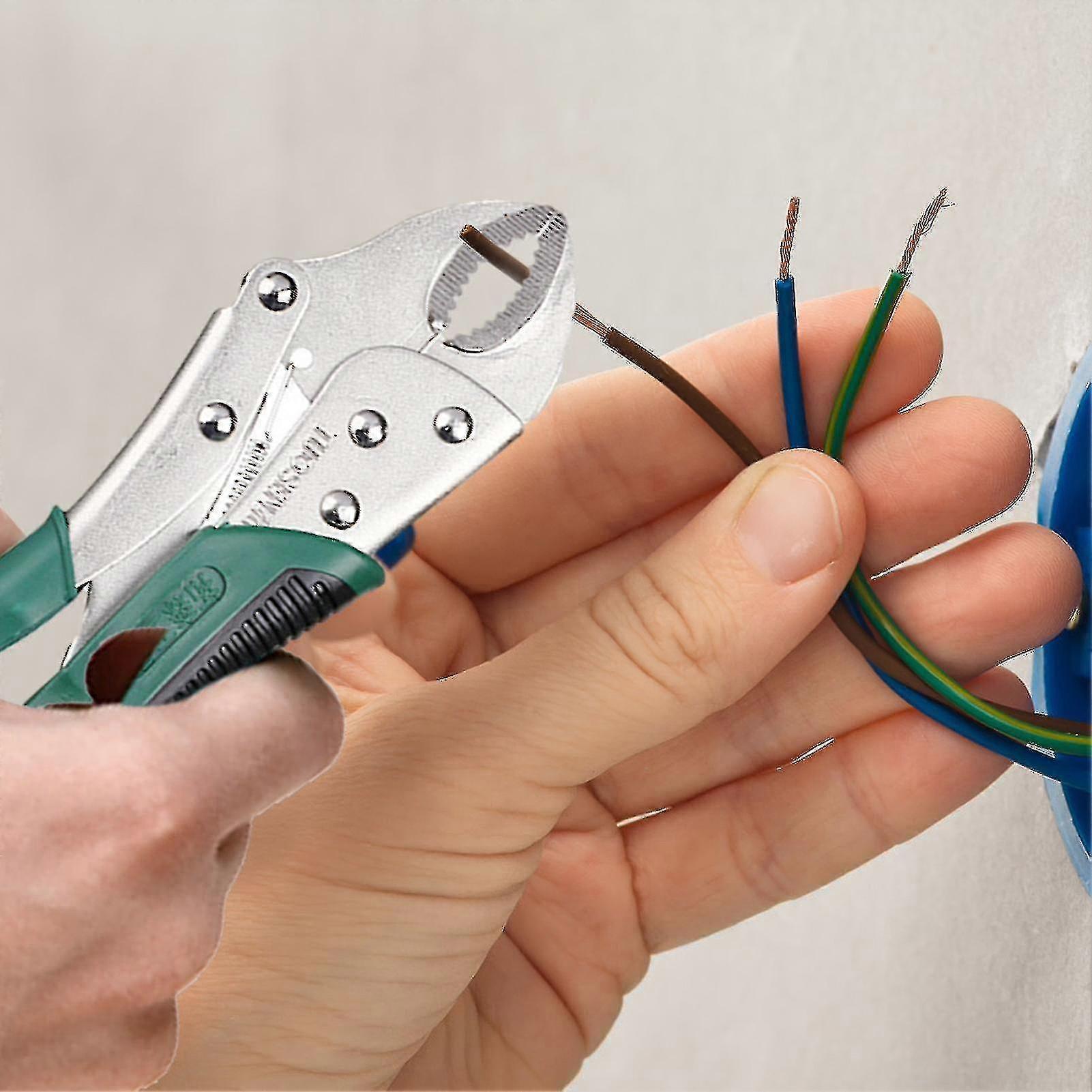 Large Locking Pliers Steel Grips High Loading Capacity Push-pull Force ...