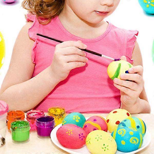 Children's Creative Graffiti Diy Egg Hand-painted Simulation Egg Toys A ...