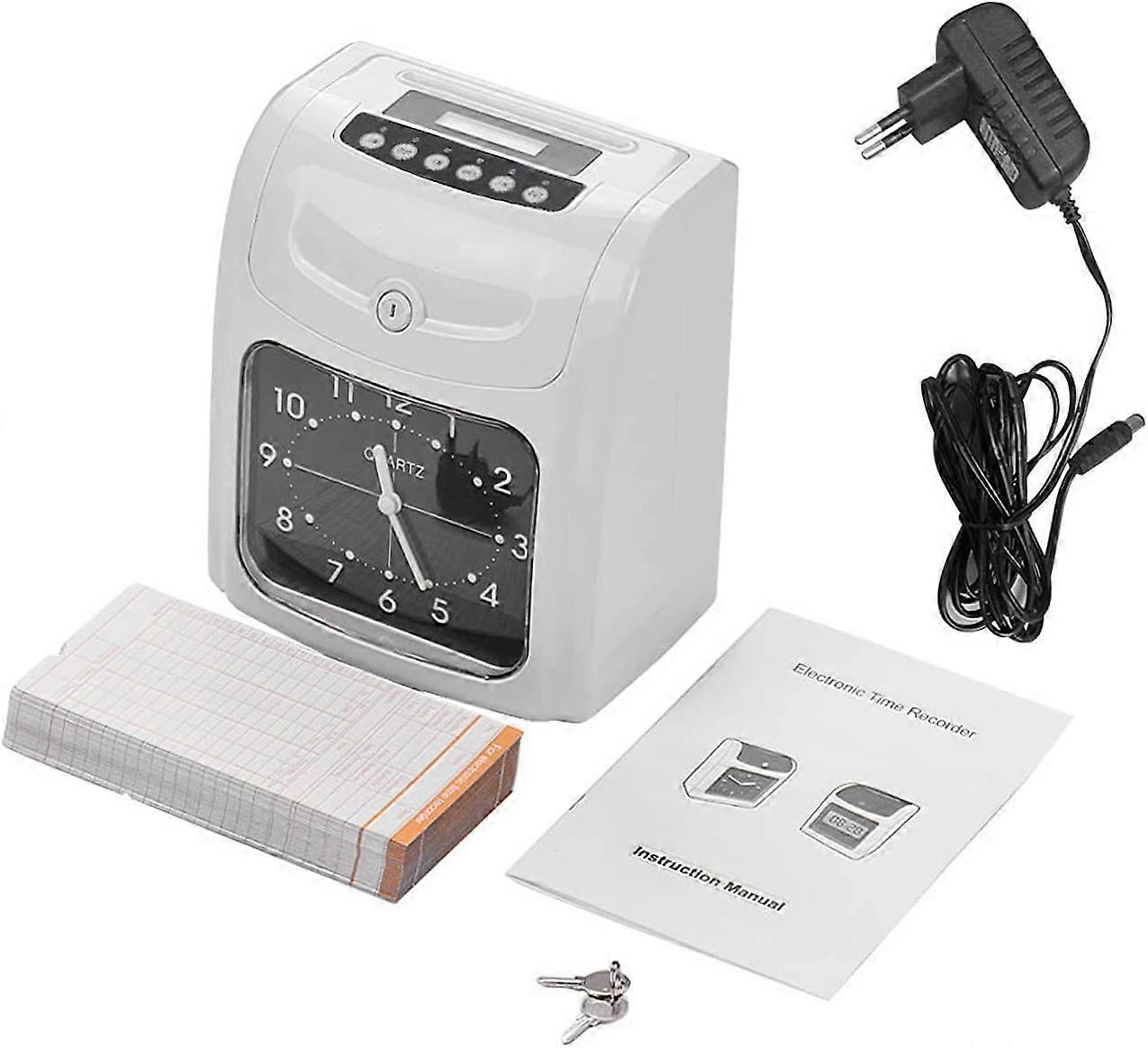 Electronic Time Clock LED Display Dual Colors Printing with Built-in ...