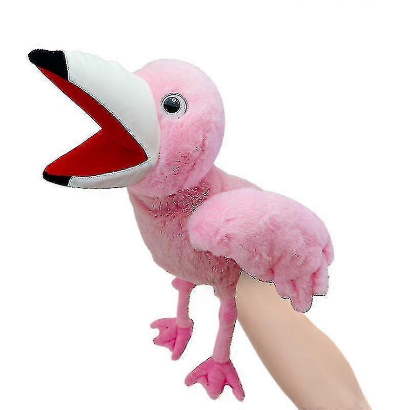 Peacock Hand Puppet Toy, Eagle Doll With Moving Eyes, Plush Doll, Horse ...