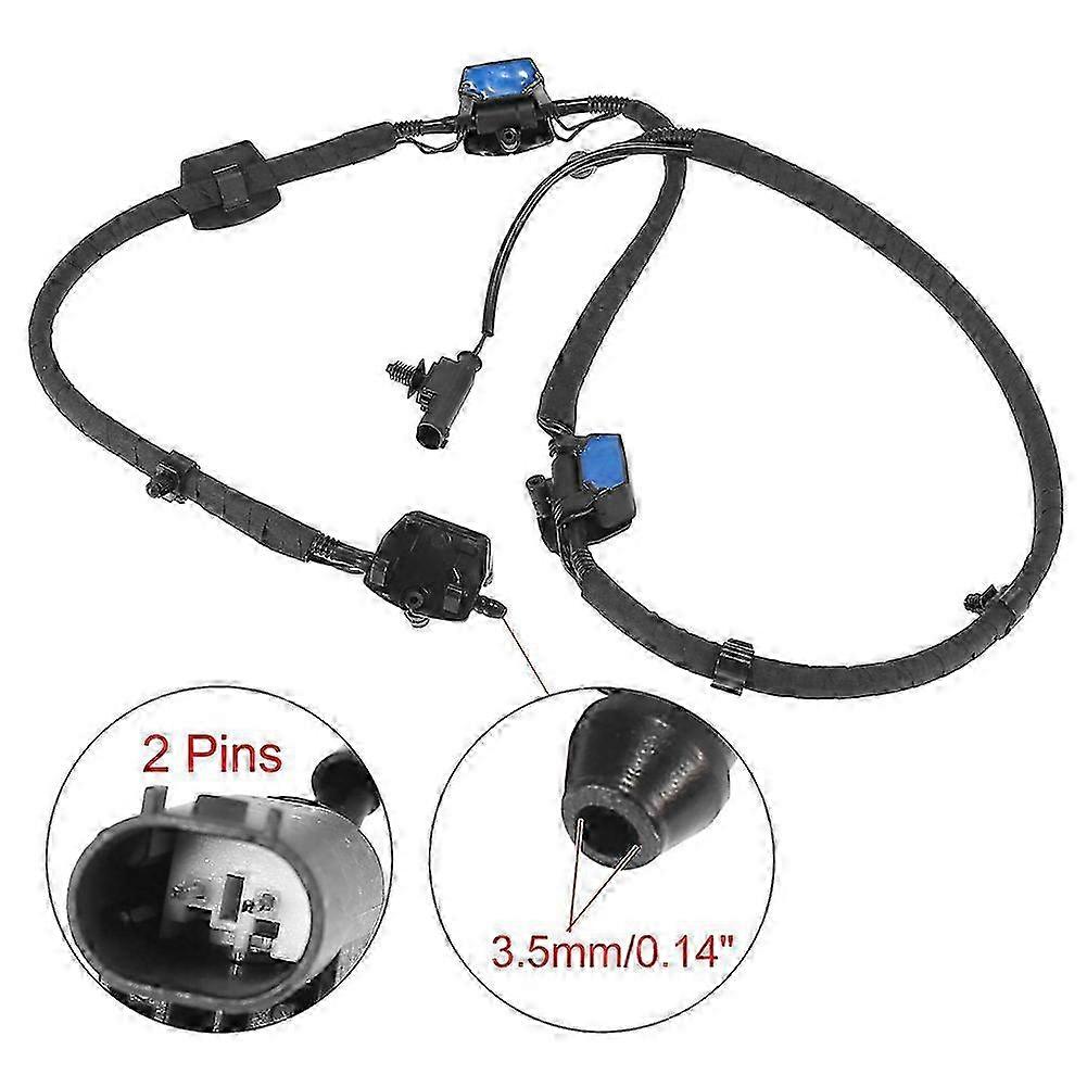 New Front Windshield Nozzle Chain Washer Sprayer Jet System 61667213281 ...