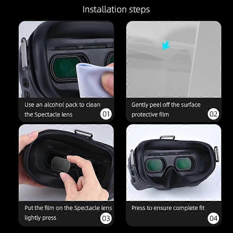 Tempered Glass Film for DJI /FPV Goggles V2 Antenna Storage Pad XT60 ...