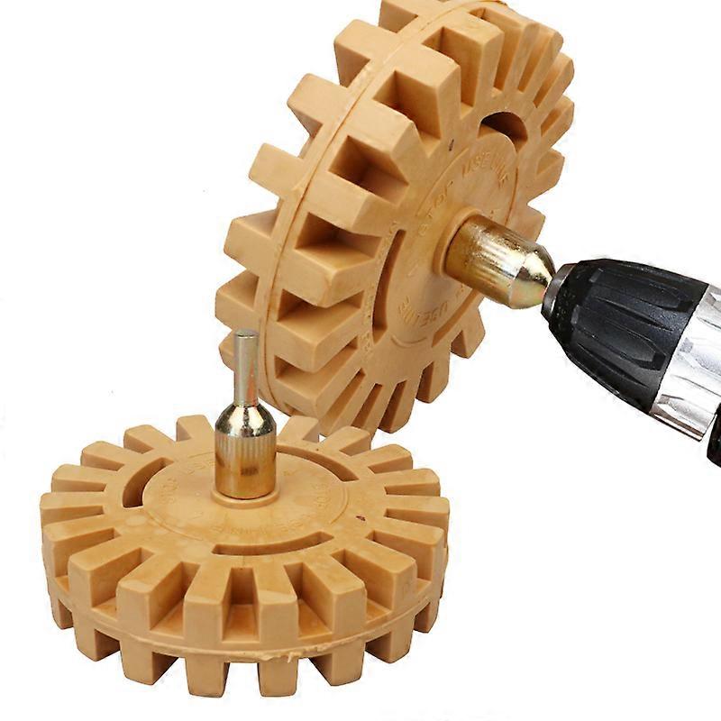 1PC Pneumatic Rubber Eraser Wheel Pad Rubber Disk Decal Eraser Wheel ...