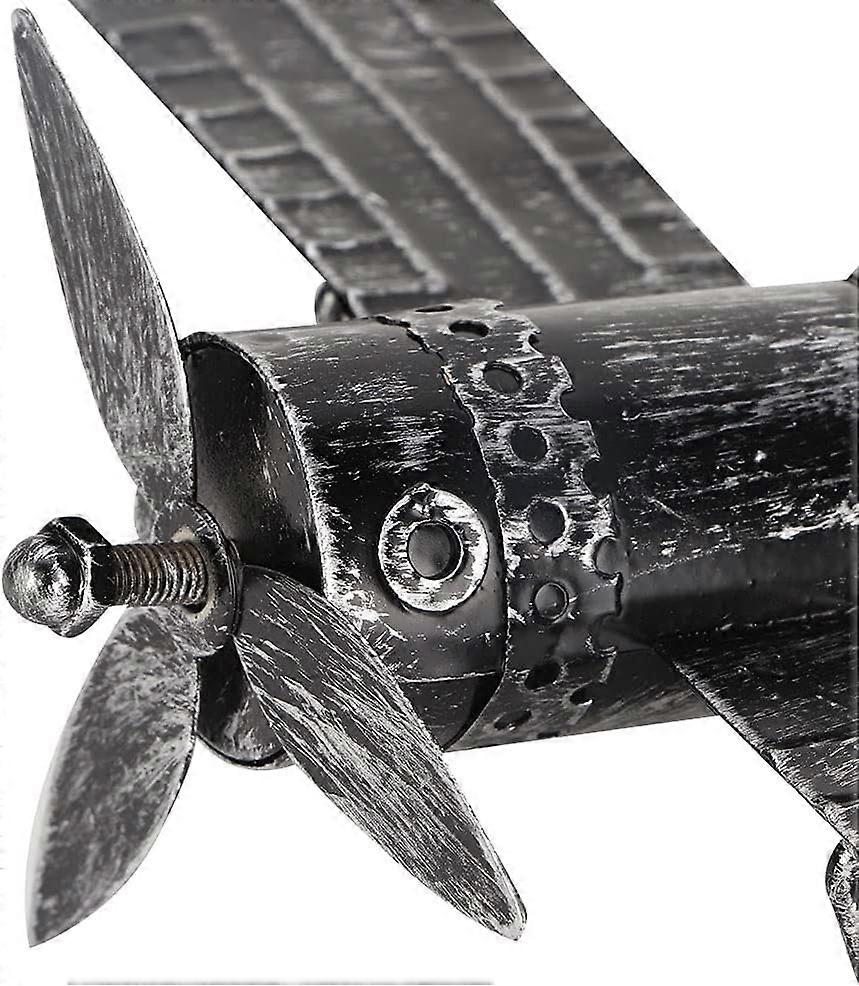 2024 New Retro Airplane Model, Mini Decorative Metal Plane Glider ...