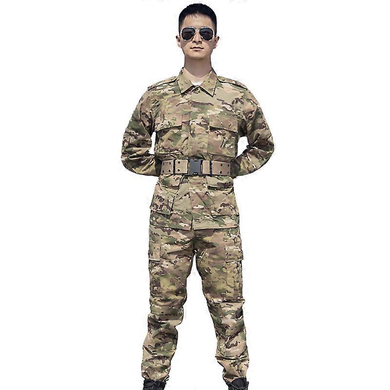 2021 Multicam Camouflage Adult Male Security Military Uniform Tactical ...