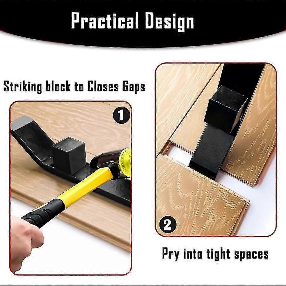 Heavy Duty Pull Bar & Pry Bar, Flooring Tools,Solid Square Steel Block ...