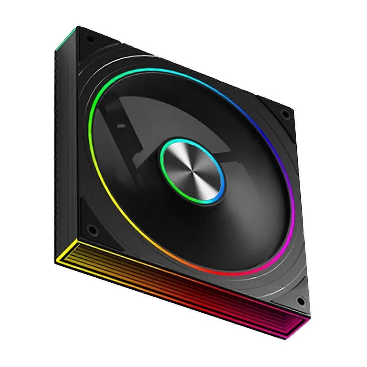 PC Case Fan Star Ring 140mm 5V 3Pin ARGB Cyclic Mirror Light Effect Lian PWM 650 to 1800RPM ...