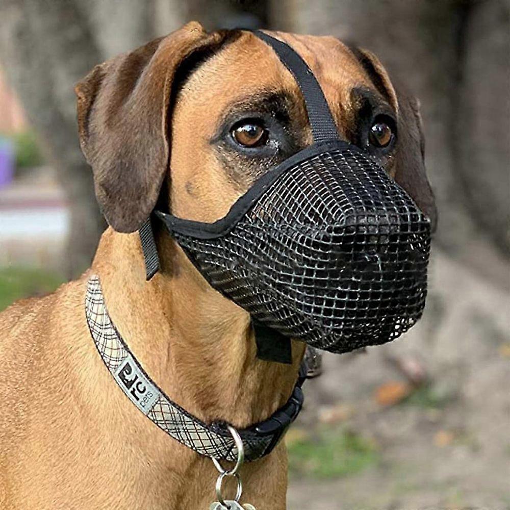 Dog Muzzle, Soft Mesh Covered Muzzles for Small Dogs, Poisoned Bait ...