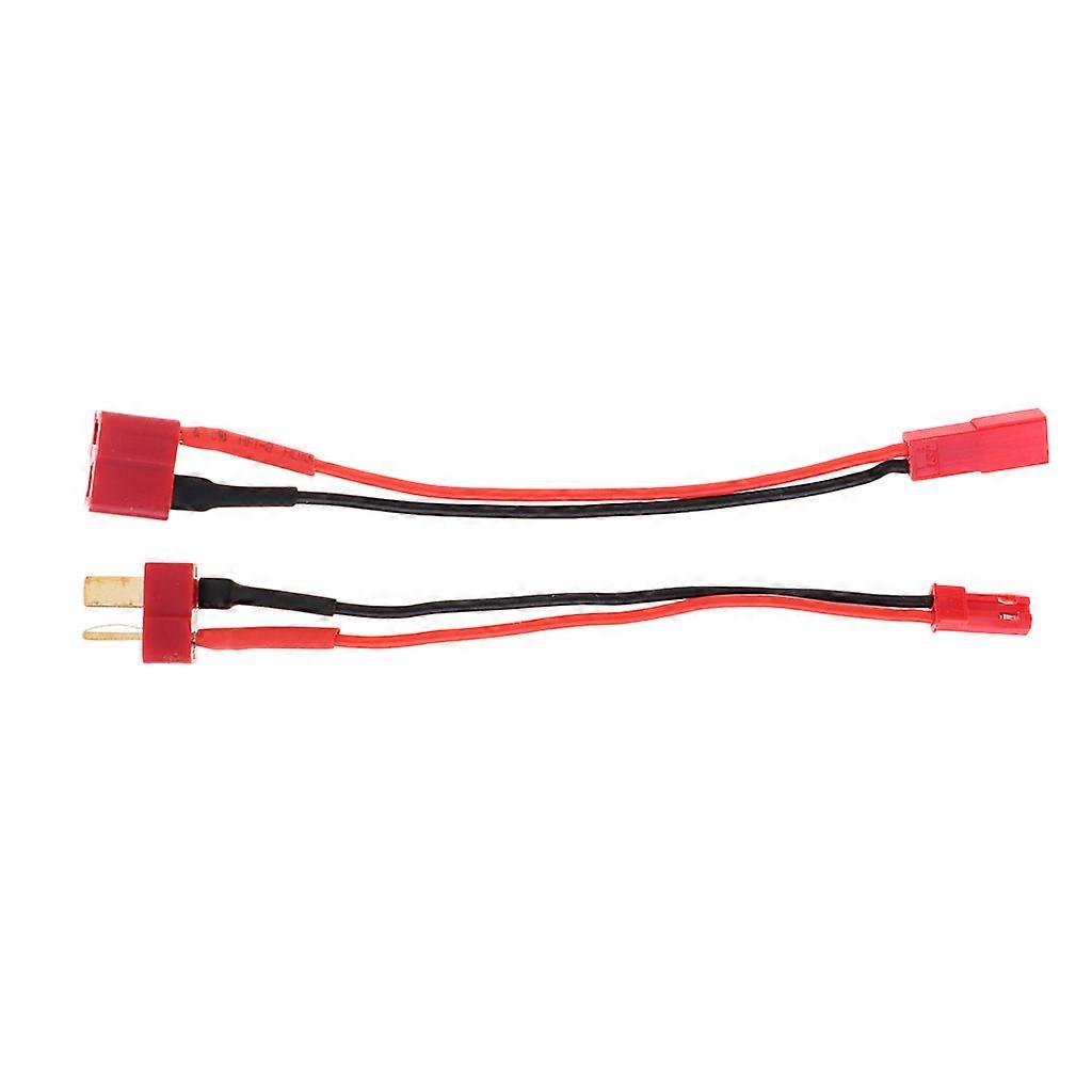 Pair Deans T Plug to JST Connector Male & Female w/ 13cm 14AWG | Fruugo UK