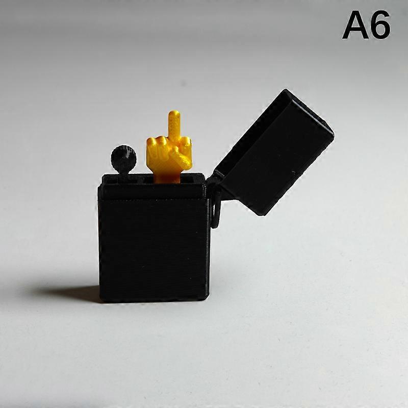Funny Middle Finger Lighter Model, 3D Printed Middle Finger Prank Gift ...