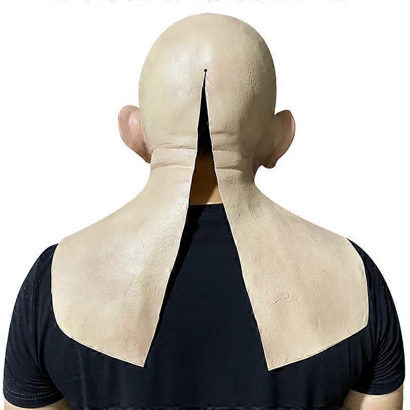 Latex Realistic Mans Face Cover Mask Male Disguise Halloween Party ...