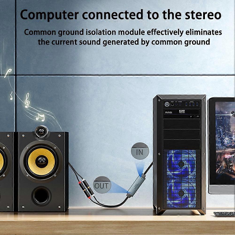 AV100C for Audio Isolator Common Ground Noise Filter | Fruugo UK