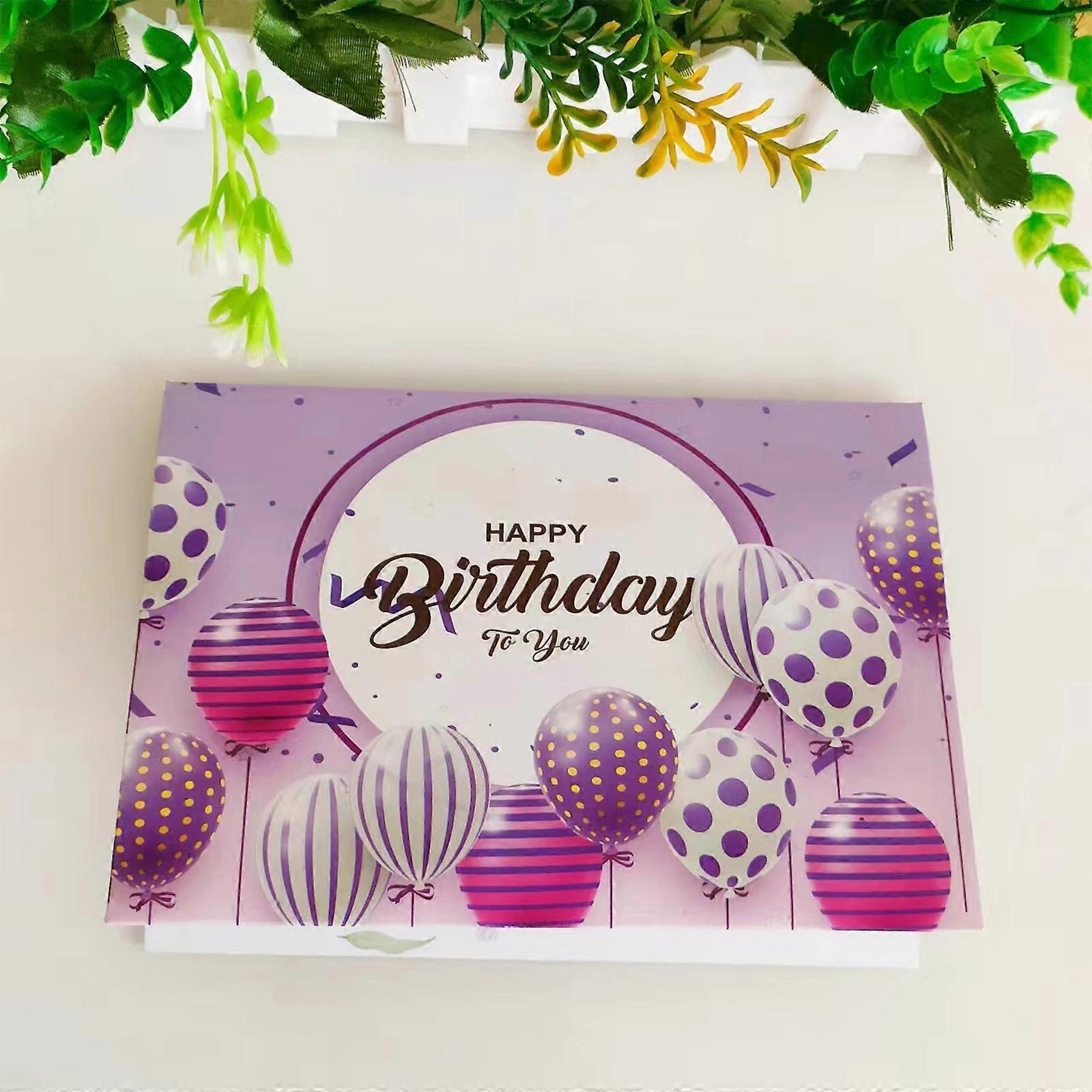 3D Birthday Greeting Card With Music And Light Light and Sound Happy ...