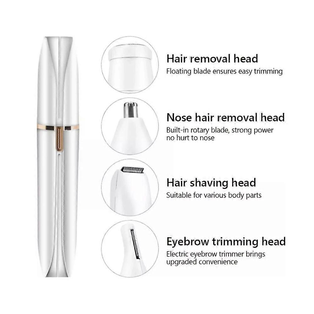 Glowtrim 4-in-1 Precision Grooming Trimmer,Rechargeable Sideburn ...