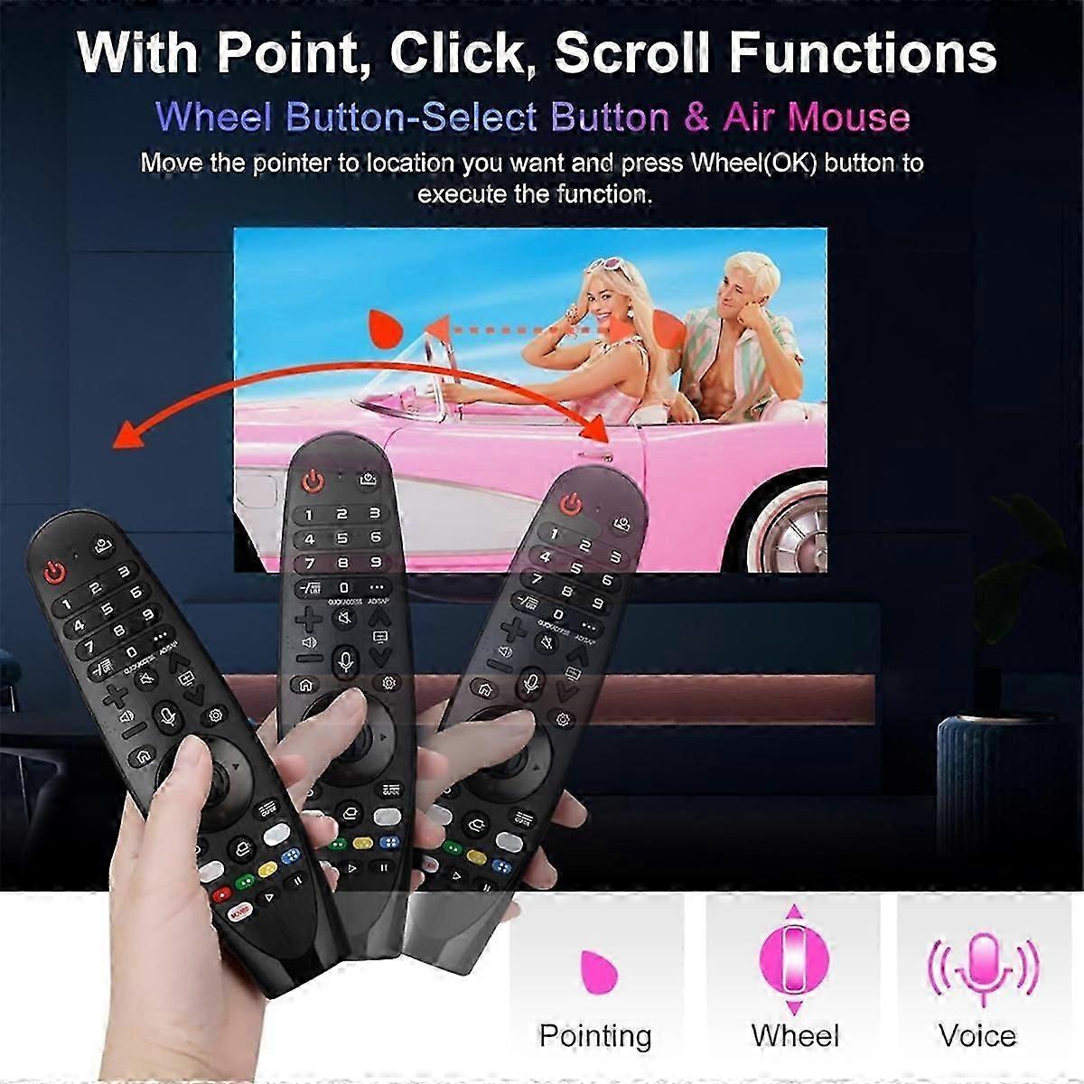 Voice Magic Remote Control AKB7585501 for Smart TV Remote Control ...