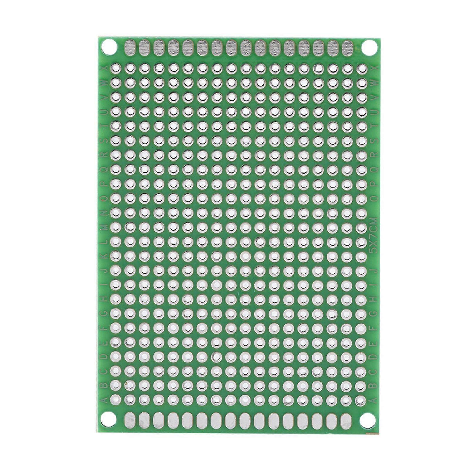 10 Piece 5cmx7cm Double Sides Prototyping DIY Soldering Universal PCB ...