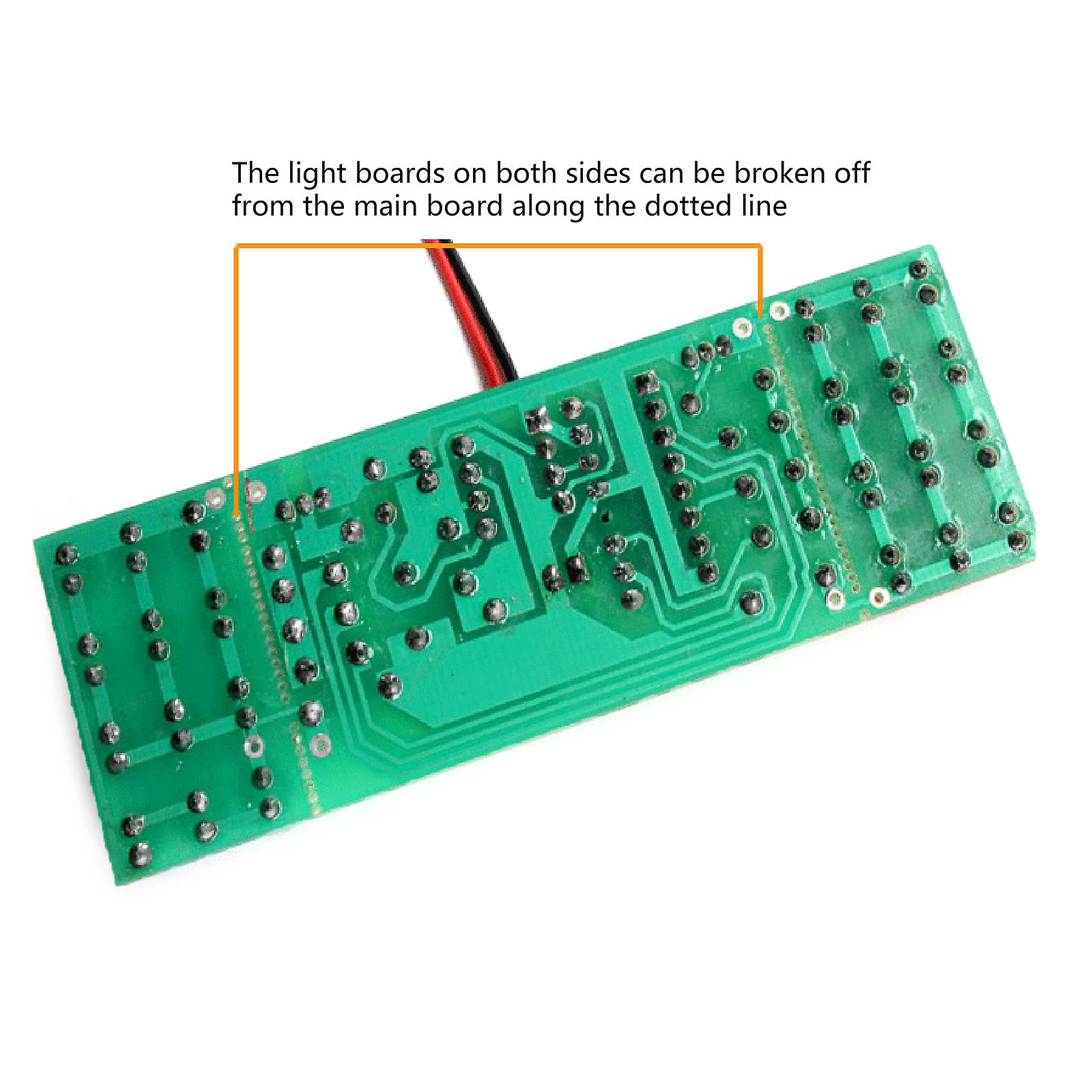 Electronic Flashing Lights Soldering Practice Board Led Ne555 Cd4017 Ic ...