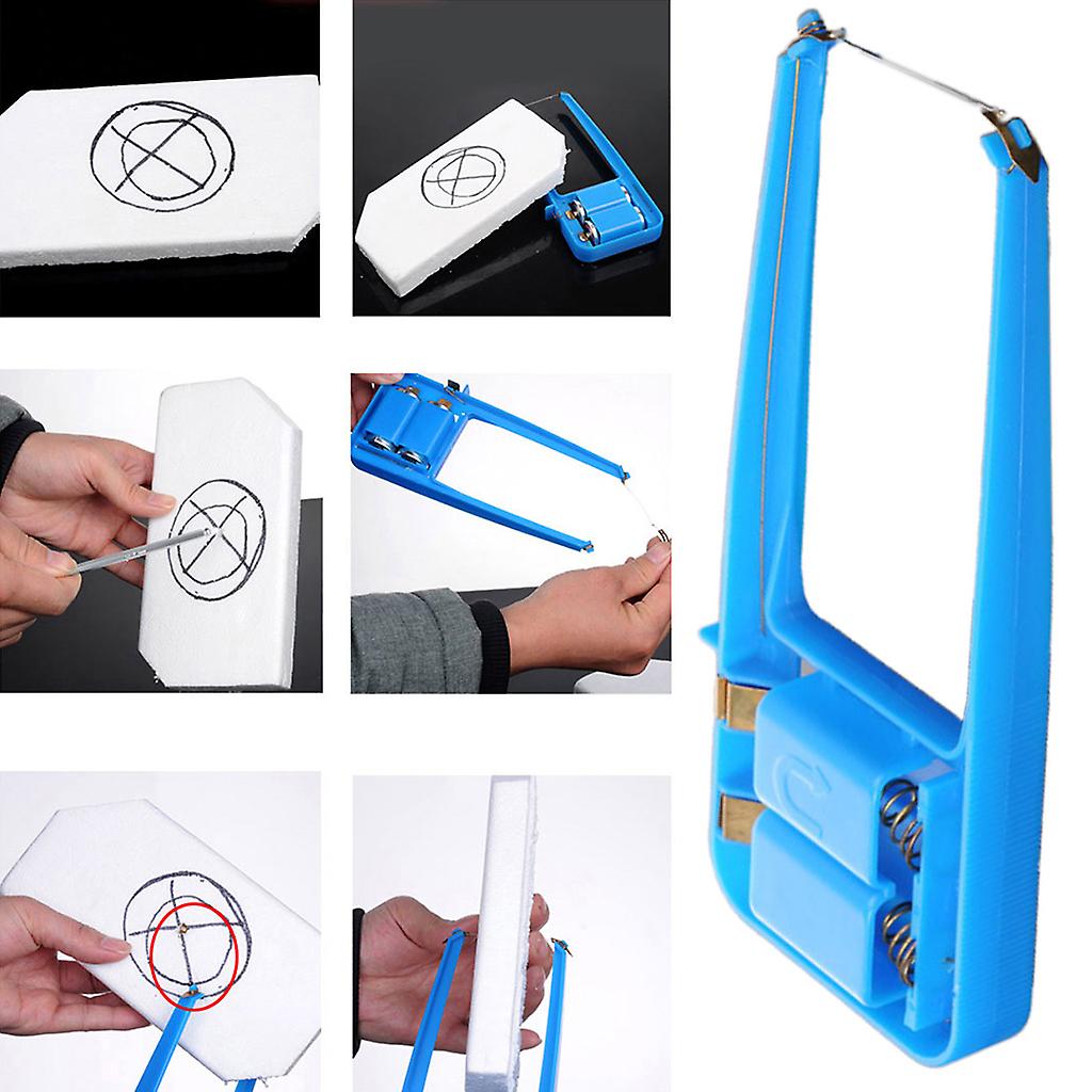 Diy Blue Hot Wire Foam Cutter Small Electric Styrofoam Polystyrene ...