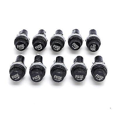 10pcs Fuse Holder Glass Fuses Fine Fuse 5x20mm Screw Cap Fk | Fruugo UK