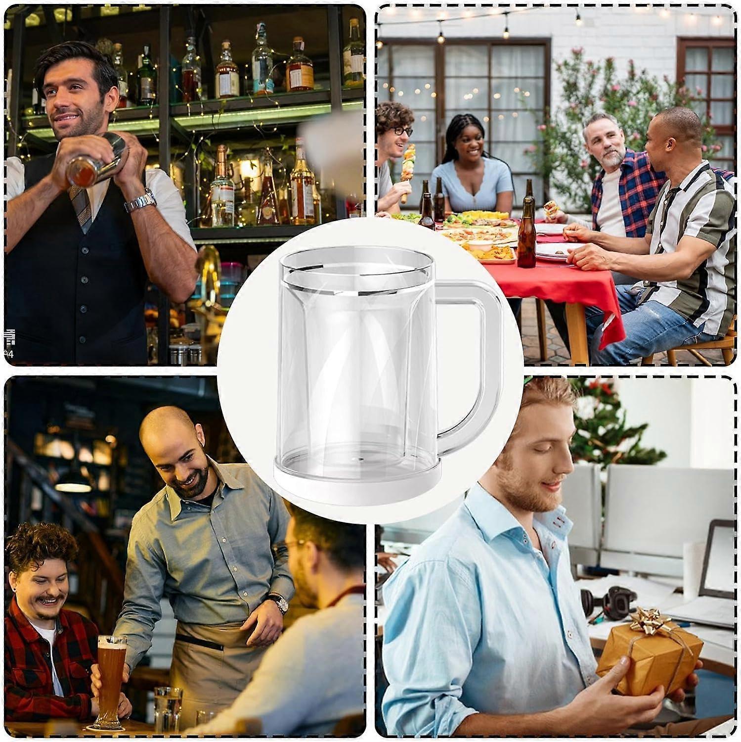 Beer Freeze Cup, Cold Beer Freezing Cup, Handle Design Whiskey Cooling ...