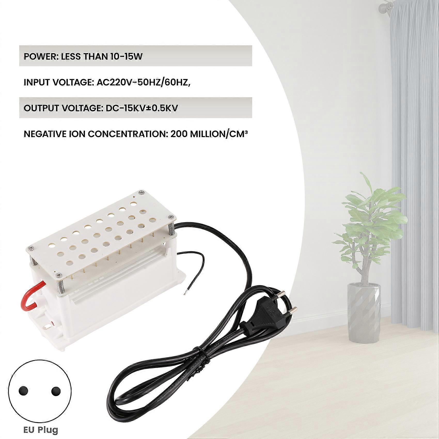 Negative Ionizer Generator Ionizer Air Purifier Remove Smoke Dust Air ...