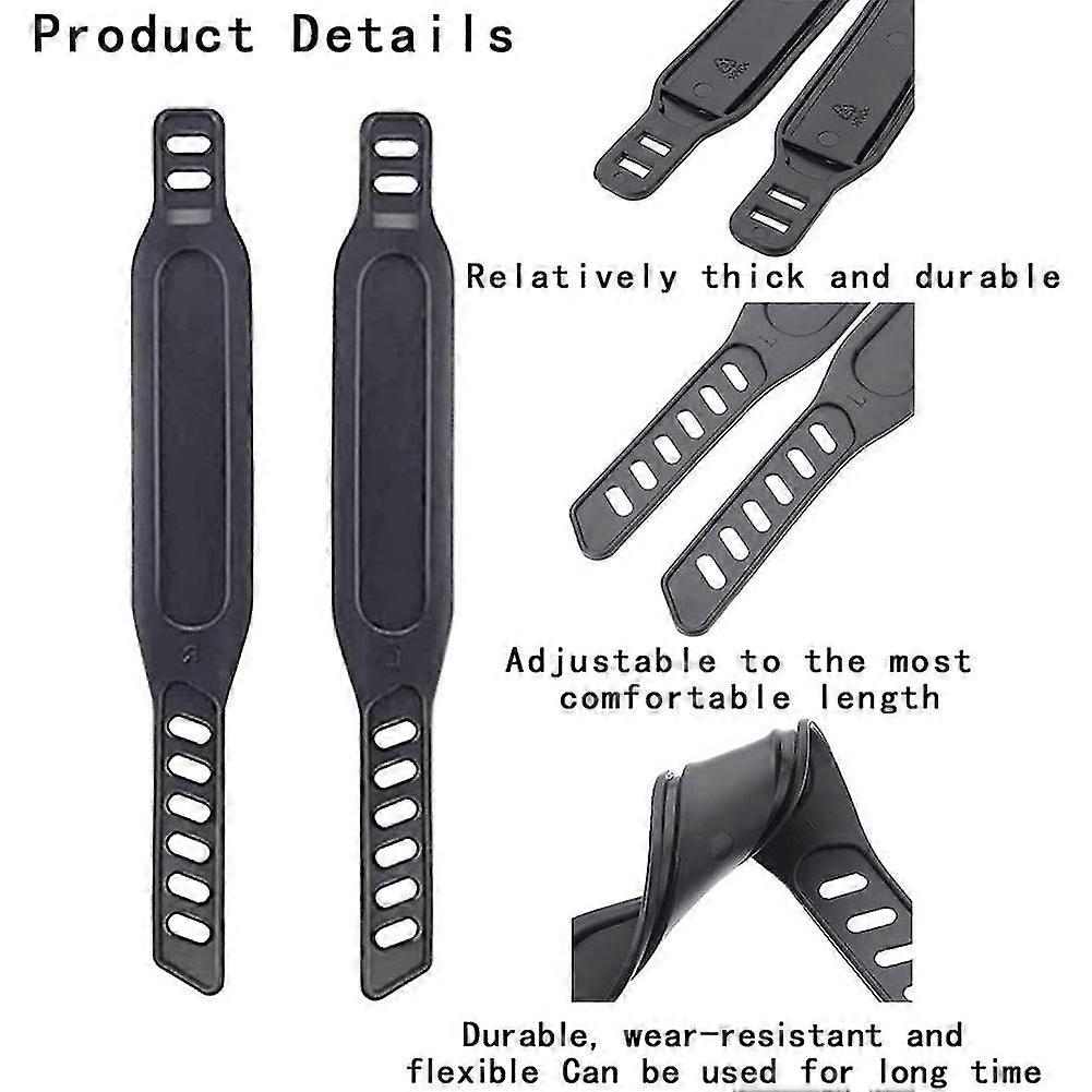 8pcs Exercise Bike Pedal Straps, Adjustable Pedal Straps Foot Pedal ...