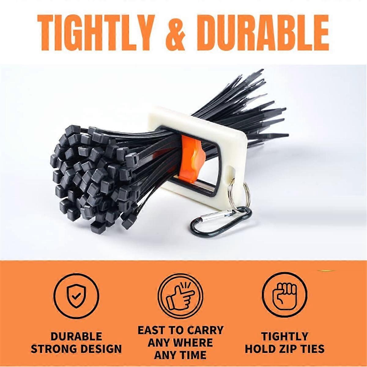 Zip Tie Holder for Cable Ties Arrangement, Organizer to Improve Work ...