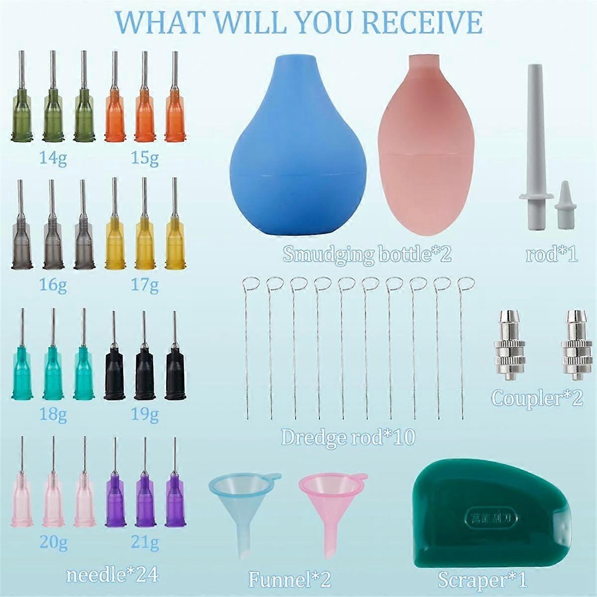 Pottery Precision Applicator Set, Pottery Tools Precision Tips ...