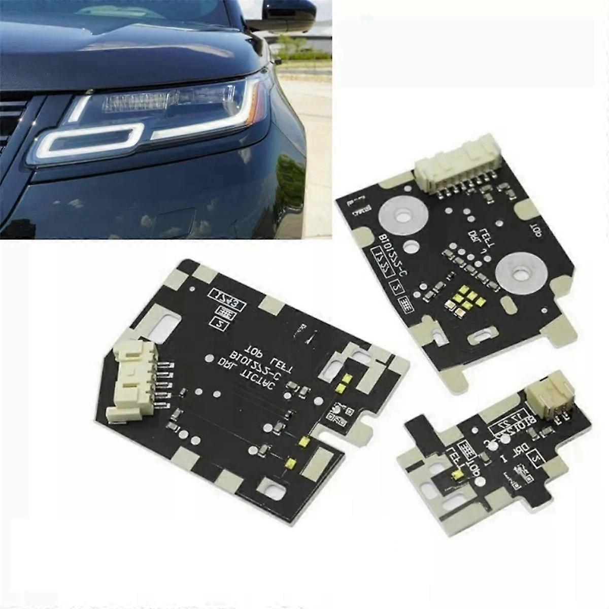 For Velar 2018-2021 Car Daytime Running DRL Boards LED Headlight Chips ...