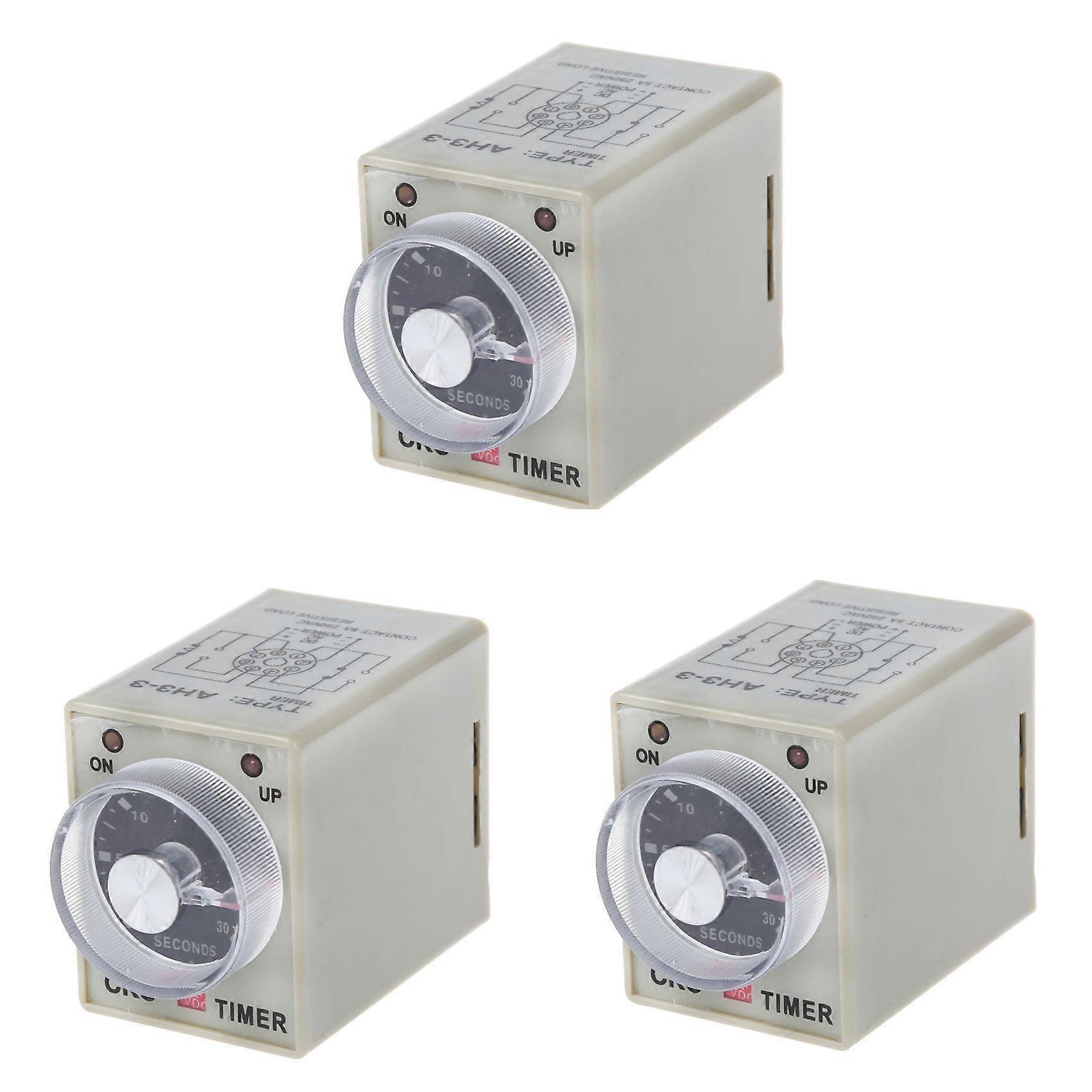 DC 12V 0-30 Seconds 30s Electric Delay Timer Timing Relay | Fruugo UK